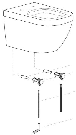 GROHE 39328000 - Závěsné WC EURO CERAMIC 540 × 374 mm keramika/bílá