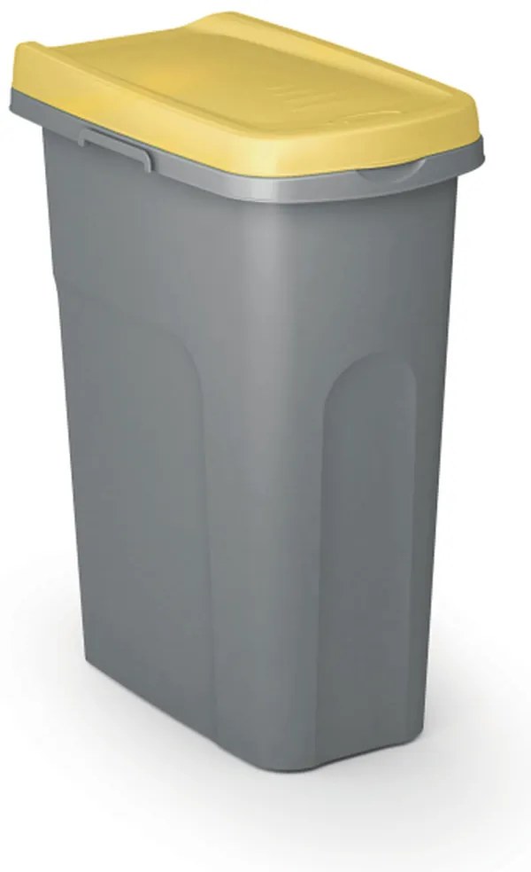 STEFANPLAST Odpadkový koš Home Eco System 25 l, žlutý