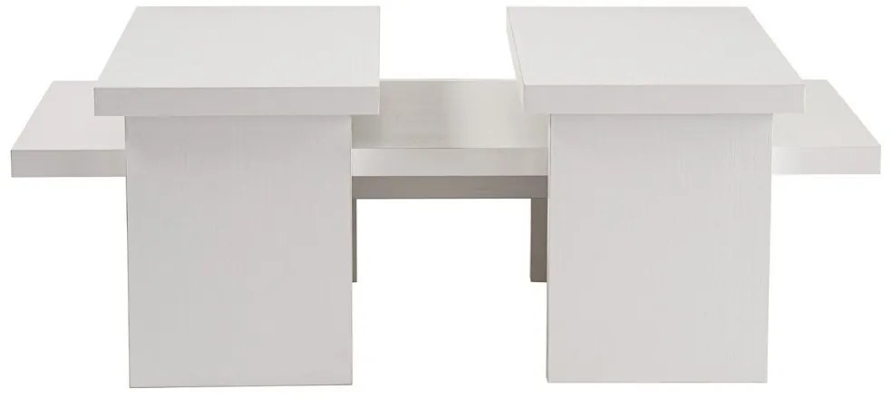 Designový konferenční stolek Xanthe 110 cm bílý
