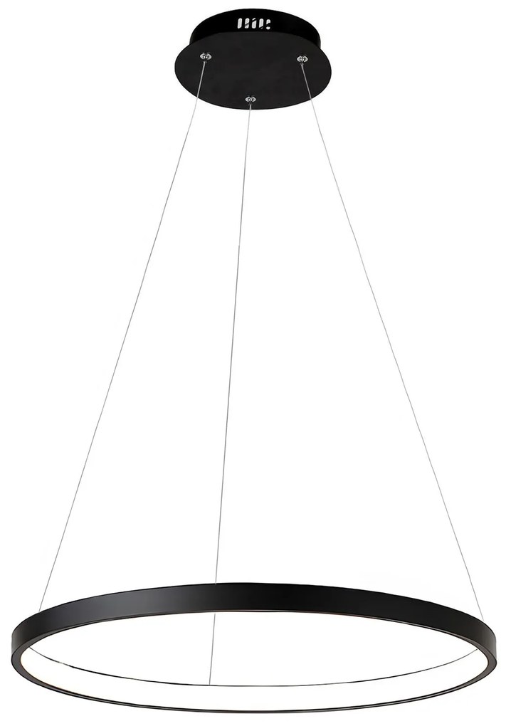 Toolight Toolight, LED stropní svítidlo 40cm, 24W, 3000K, LHJ011-CP, černá, OSW-60006