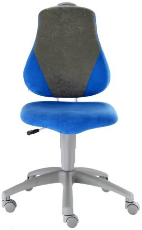 Dětská rostoucí židle FUXO Alba V-LINE modrá-šedá