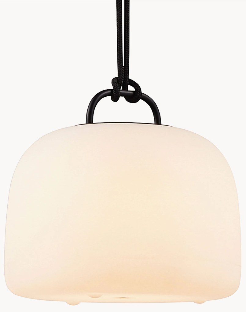 Přenosné exteriérové závěsné LED svítidlo Kettle, stmívatelné