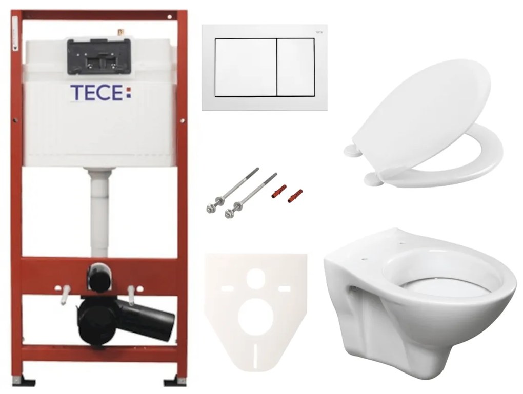 Závěsný WC set do lehkých stěn / předstěnová S-Line S-line Pro SIKOTSR0