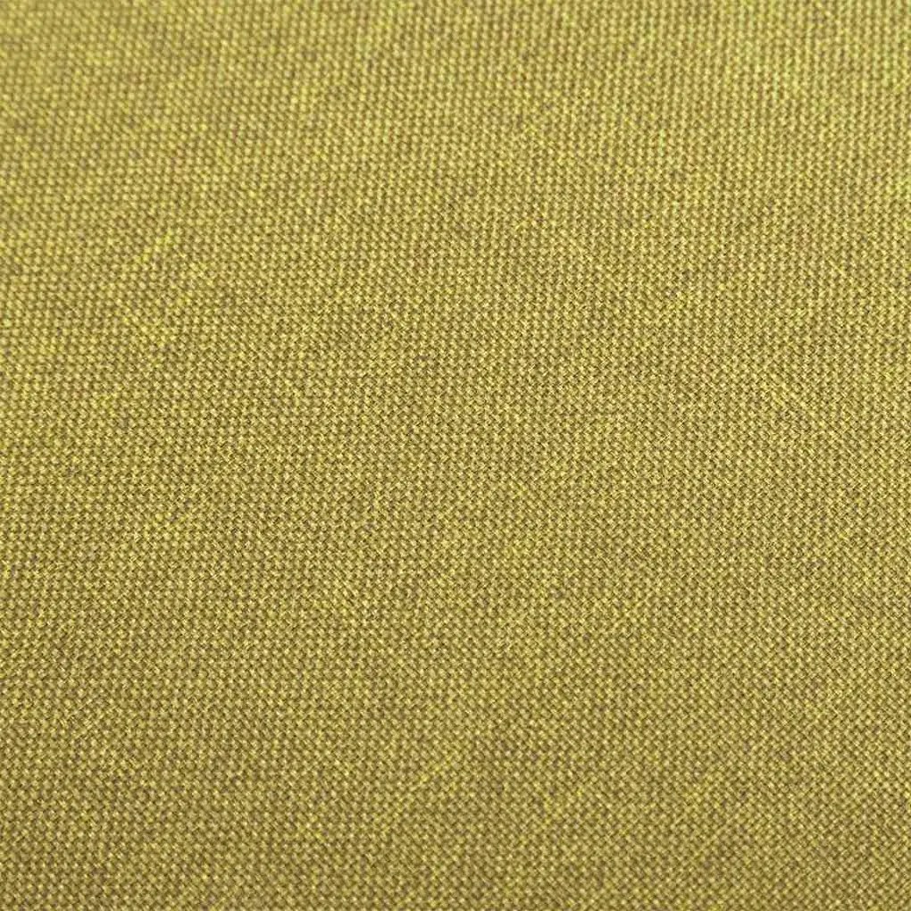 Barové židle 2 ks zelené textil 289372