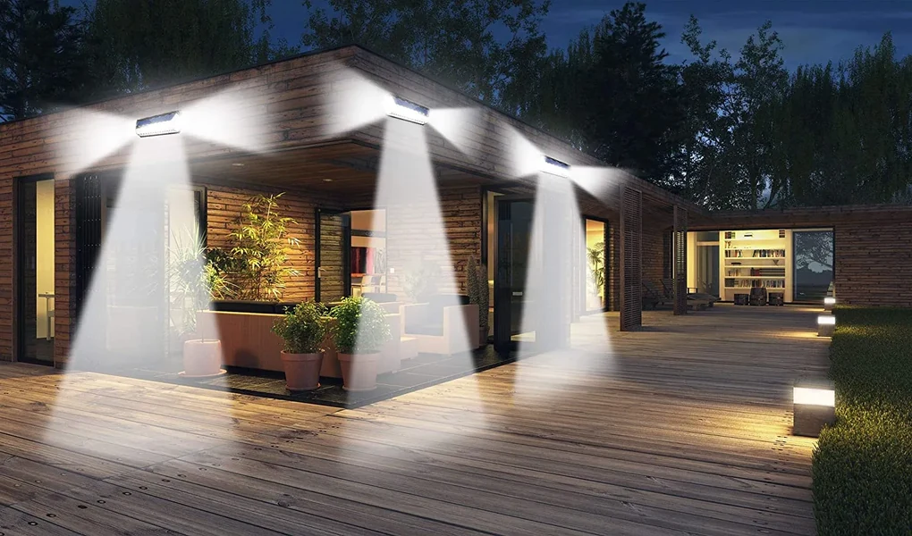 Bezdoteku LEDSolar 196 solární venkovní světlo svítidlo, 196 LED se ...
