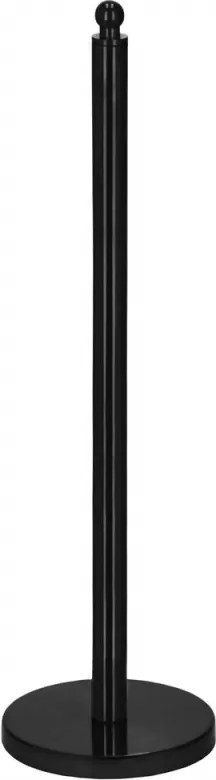 Držák se zásobníkem na toaletní papír SPRINGOS TS0012 černý