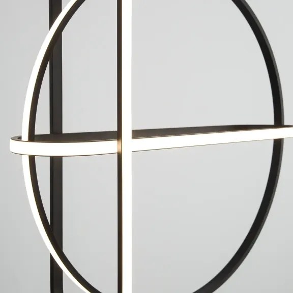 LED lustr Arte 52 černé