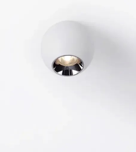 Minimalická bodová svítilna Nano Bílá