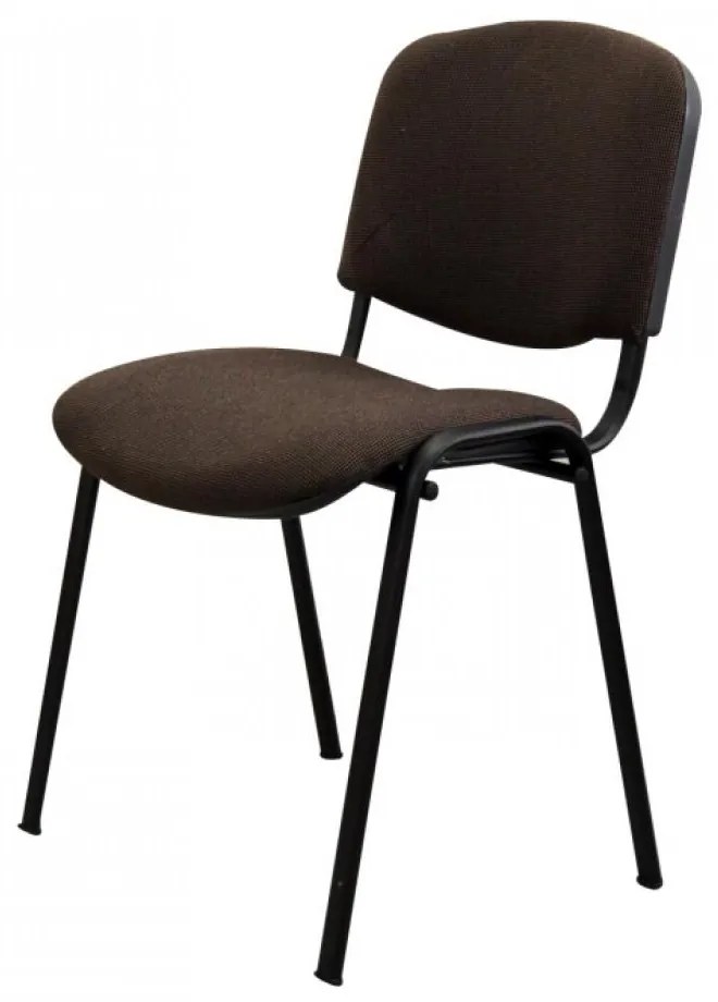 Židle, hnědá, ISO BLACK A-43