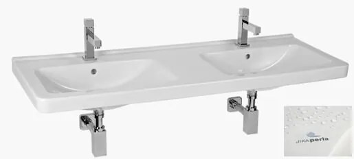 Jika Cubito umyvadlo 130x48,5 cm dva otvory pro baterii h8144201001041 1442.0.100.104.1