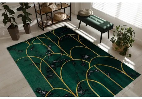 koberec EMERALD výhradní 1016 glamour, stylový art deco, mramor la velikost 140x190 cm | krásné koberce cz