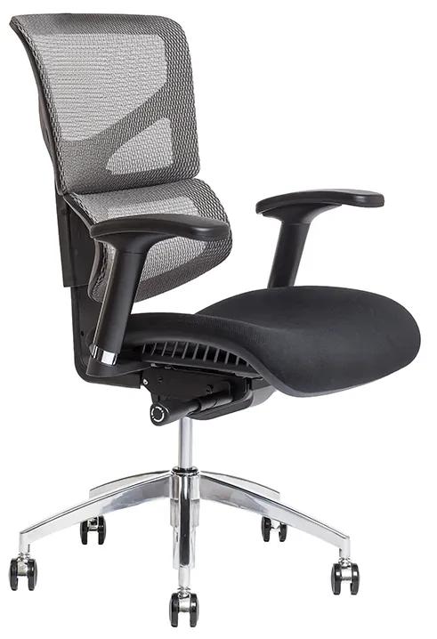 Office Pro Kancelářská židle MEROPE bez podhlavníku Barva potahu: iw07 - antracitová