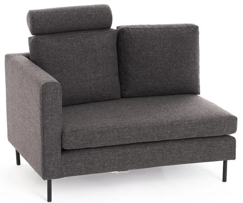 Hannah Home Modulová pohovka MINO antracitová 825BLC1725