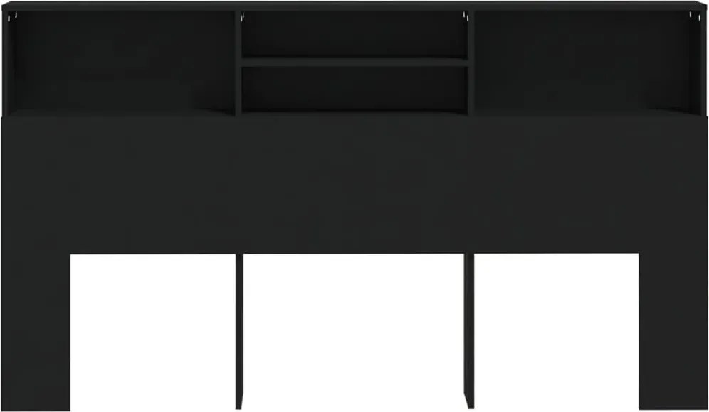 vidaXL Čelo postele s úložným prostorem 180 x 19 x 103,5 cm [811884] Barva: Betonová šedá