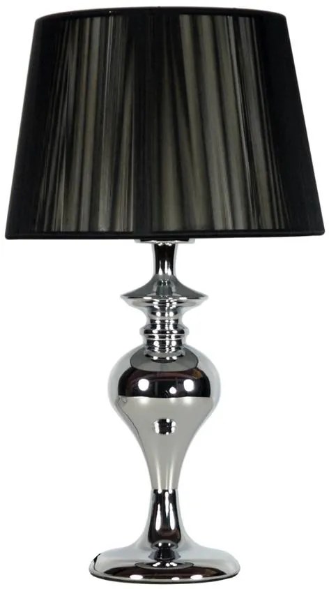 Černá stolní lampa Gillenia pro žárovku E27  - Candellux