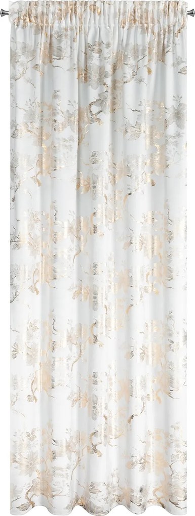 ZATEMŇOVACÍ ZÁVĚS NA PÁSCE CELIA 140X270 CM VZOROVANÝ