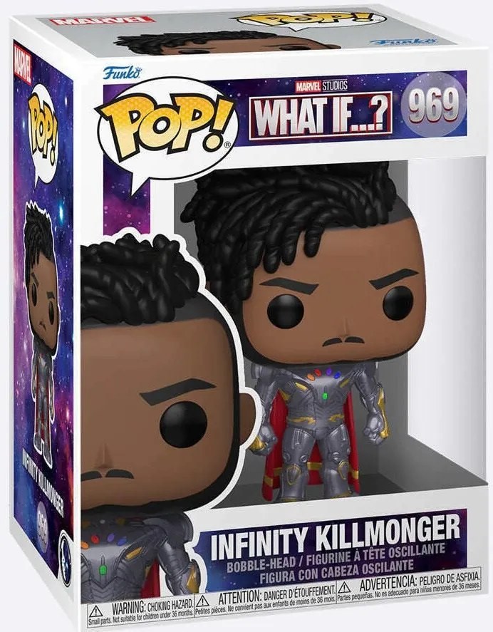 Figurka funko pop! what if…? - infinity killmonger