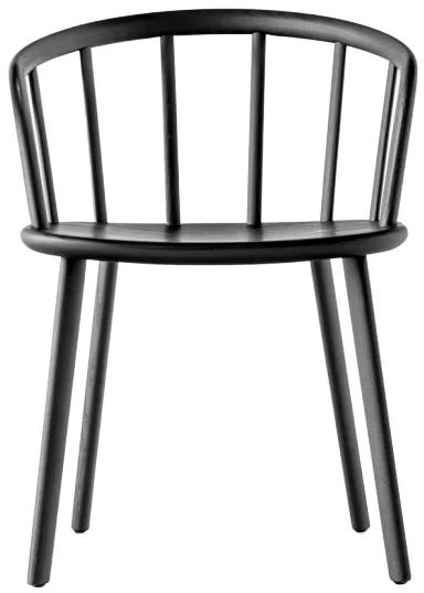 PEDRALI - Židle s područkami NYM 2835 DS - černá