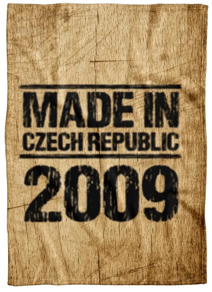 Deka Made In (rok: 2009, Podšití beránkem: NE)