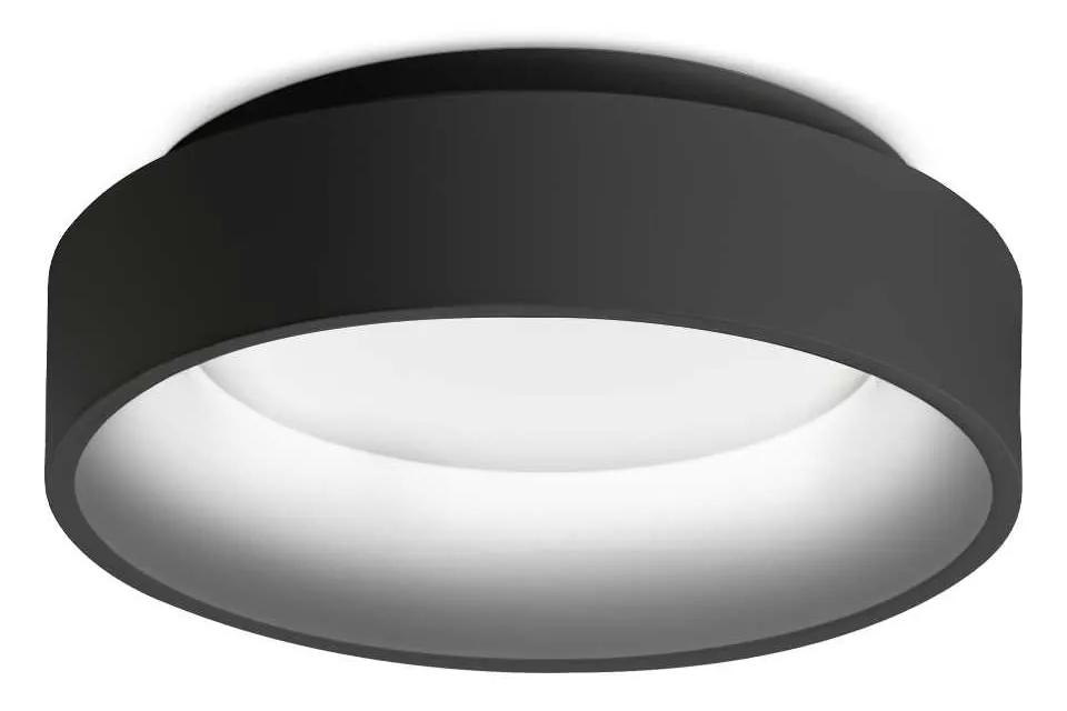 Ideal Lux Stropní LED svítidlo ZIGGY ⌀30cm Barva: Černá