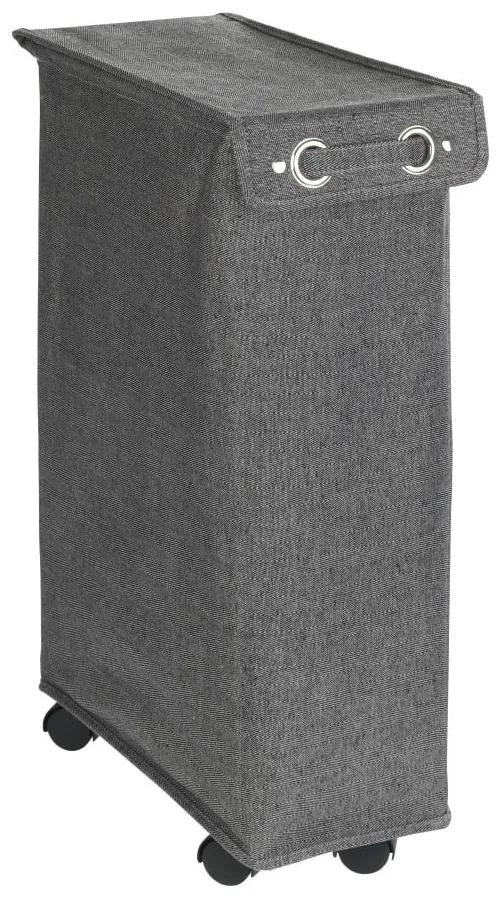 Tmavě šedý koš na prádlo Wenko Corno, 44,4 l