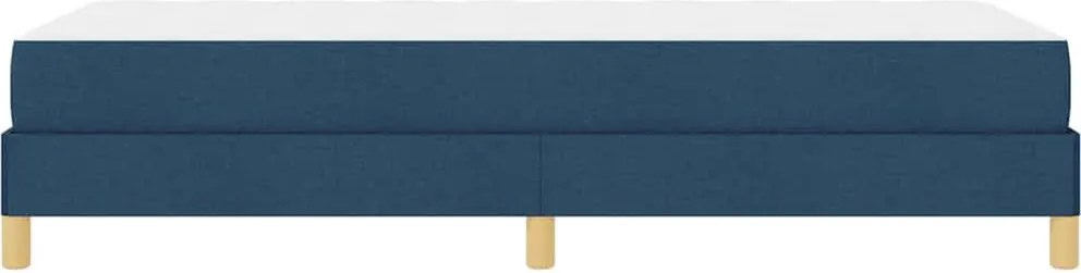 Postel s boxspringem s matrací Modrá 80 x 200 cm textil 3398527