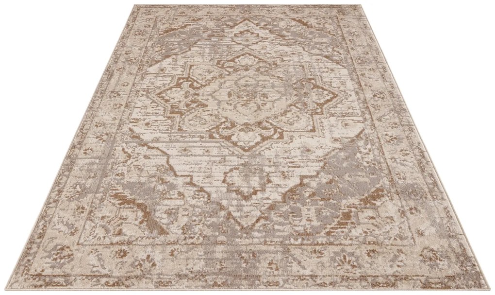 Hanse Home Collection koberce Kusový koberec Terrain 105597 Sand Cream Brown - 120x170 cm