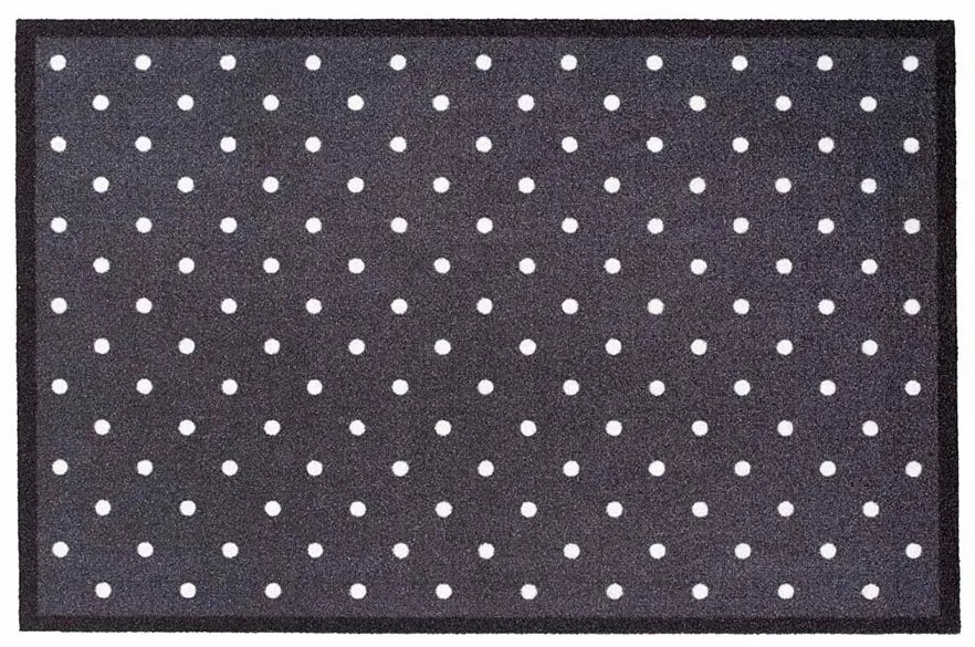 Vnitřní čistící vstupní rohož FLOMA Mondial Dots - 50 x 75 x 0,5 cm