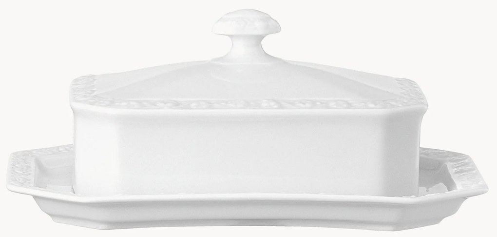 Porcelánová máselnička Maria White