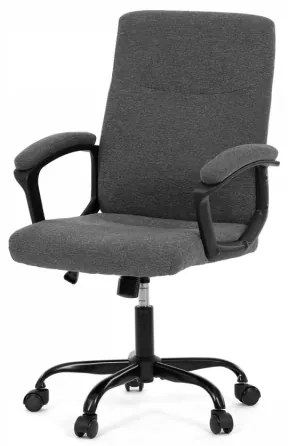 Kancelářské křeslo židle šedá látka, kovový kříž KA-Y391 GREY2