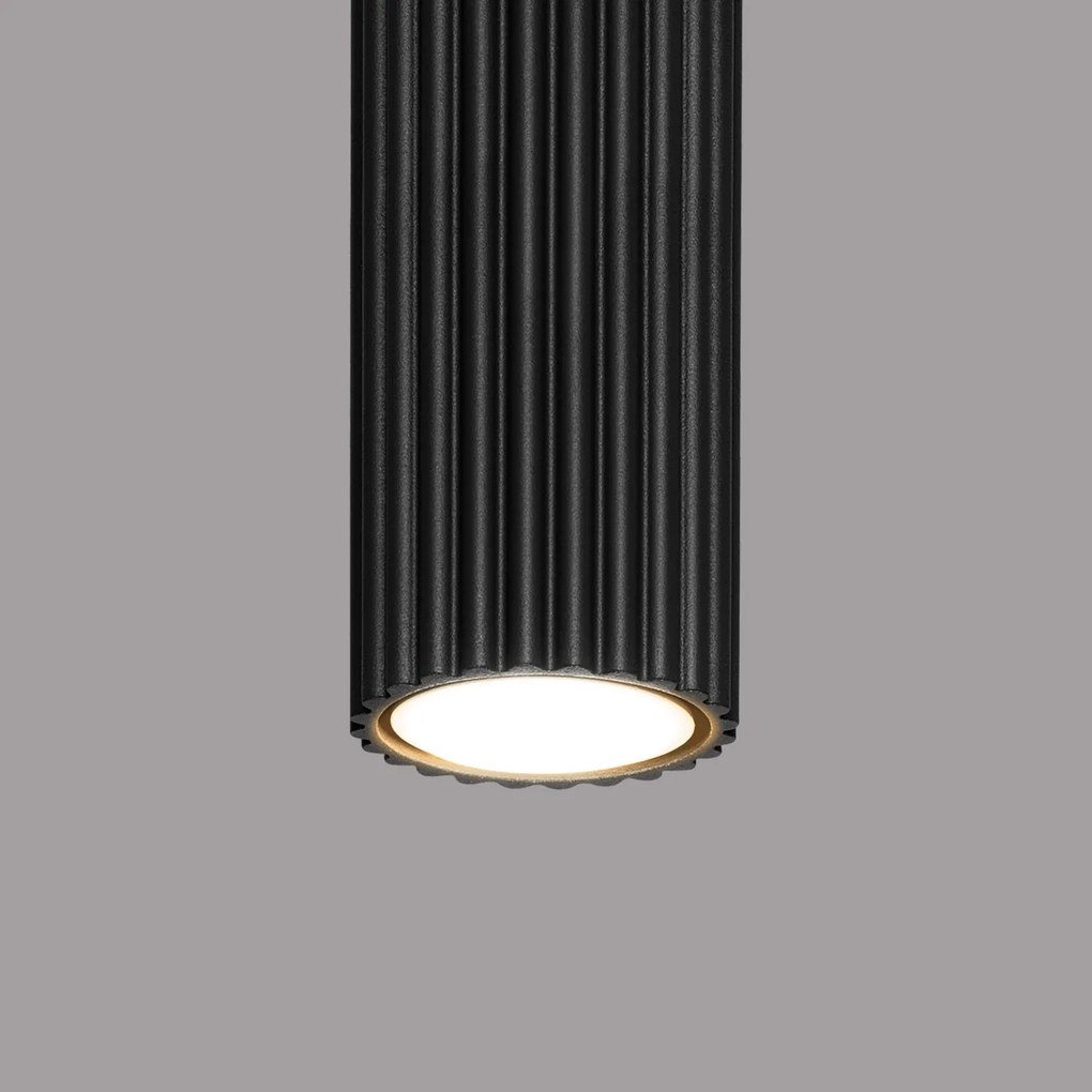 Sollux Lighting Stropní svítidlo KARBON 10 černé