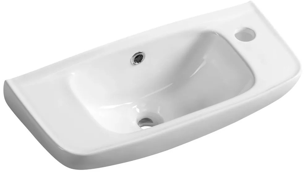 Aqualine, Keramické umyvadélko 51x22cm (3020), 10TP70051