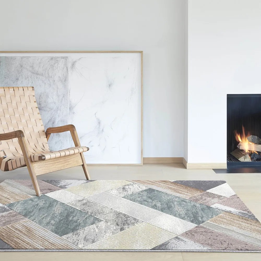 JUTEX Kusový koberec RAMON 63484 3747 BARVA: Vícebarevný, ROZMĚR: 240x330 cm