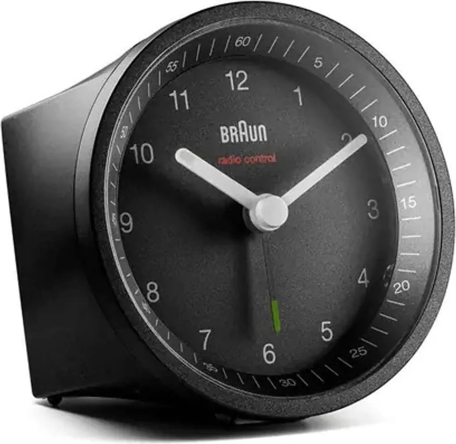 Braun - Analogový budík BC07, černá 4007218670090