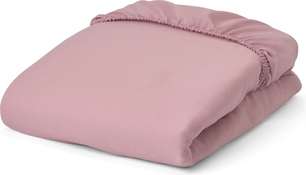 Tchibo - Napínací prostěradlo z mikrovlákna, růžová, standardní velikost