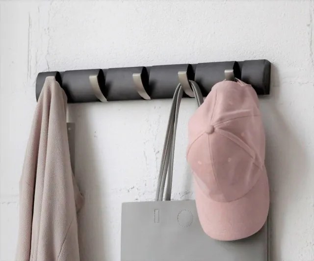 Nástěnný věšák Umbra FLIP - šedý