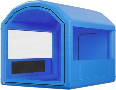 Nafukovací lakovací kabina, 3 × 2,6 × 2,6 m VEVOR