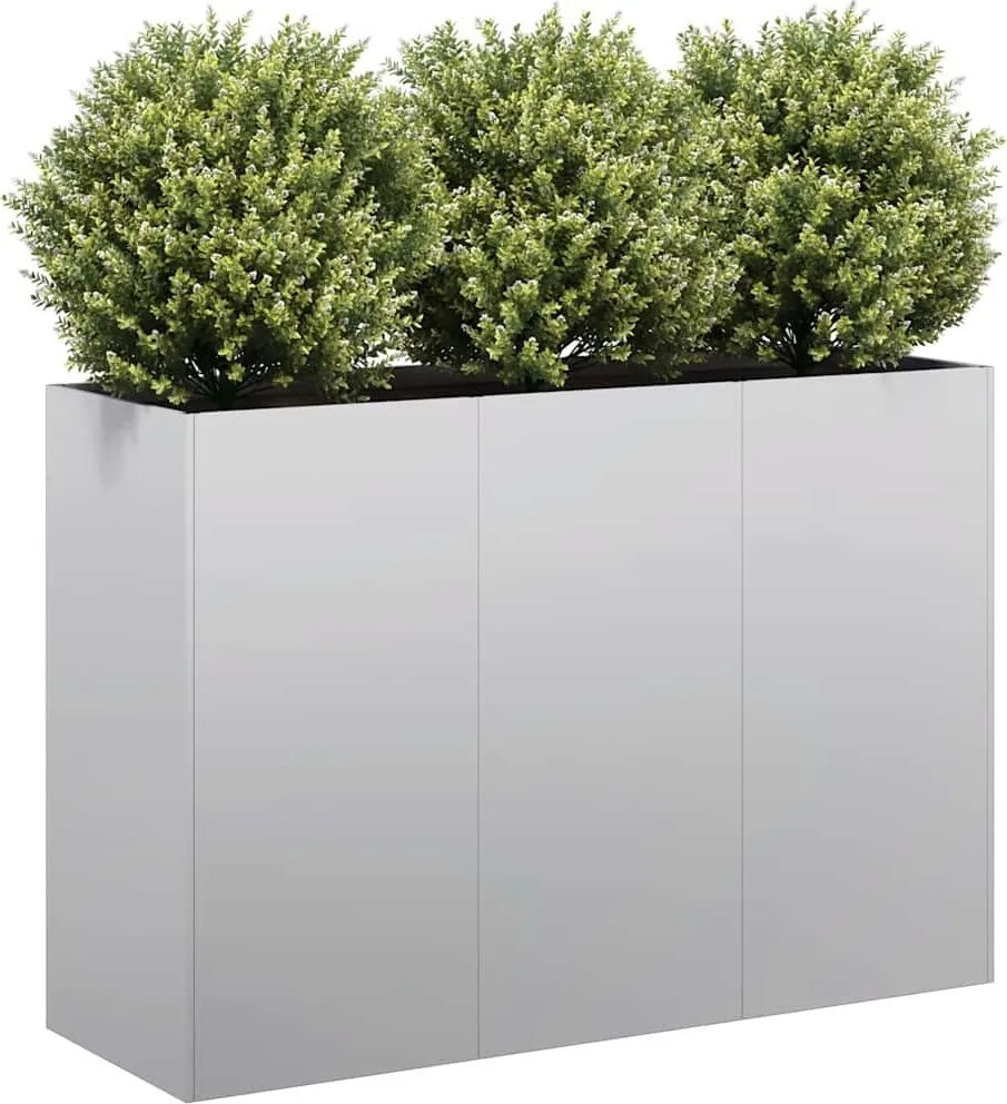 vidaXL Truhlík rezavá 120x40x80 cm [860721] Barva: Pozinkovaná ocel