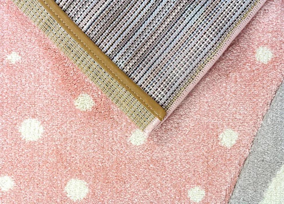 Vopi | Dětský koberec Amigo 324 pink - 160 x 230 cm