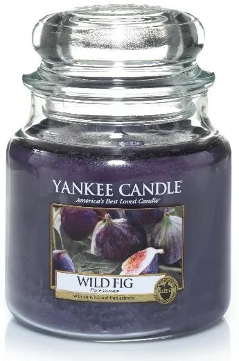 Vonná svíčka Yankee Candle WILD FIG - střední