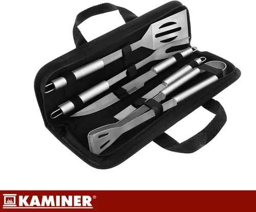 Sada grilovacích nástrojů - 5 ks Kaminer 27182