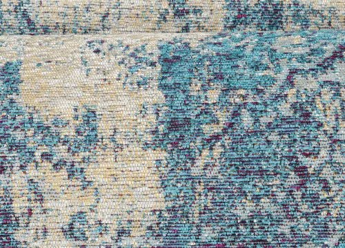 Koberce Breno Kusový koberec CANCUN 404/turquise, Modrá, 120 x 170 cm
