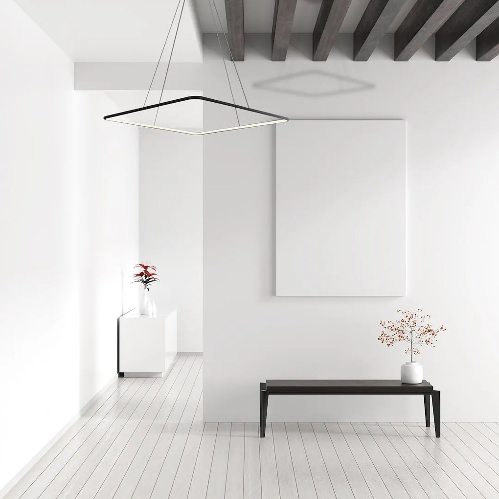Závěsné LED svítidlo Nix, 1x LED 25w, 3000k, b