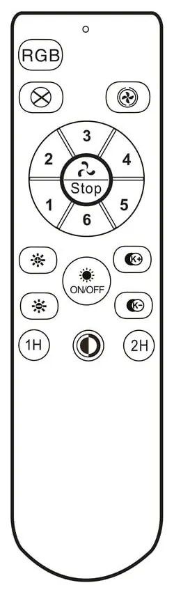 Bílé LED stropní svítidlo Robotto – SULION