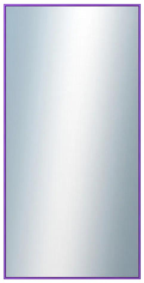 DANTIK - Zarámované zrcadlo - rozměr s rámem cca 60x120 cm z lišty Hliník modrá m. | P02-242 (7002242)