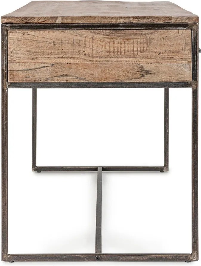 Pracovní stůl s deskou z akácie 60x150 cm Elmer – Bizzotto