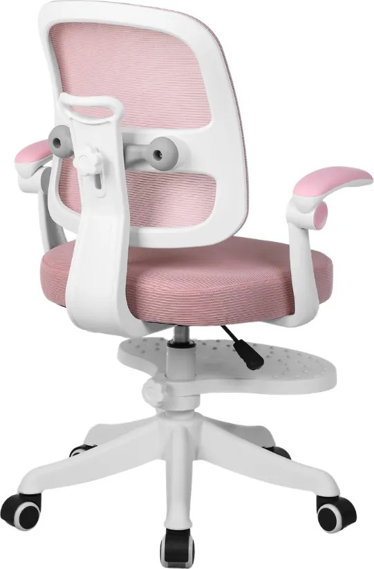 Dětská rostoucí židle Neoseat JUNI 013 — látka, růžová