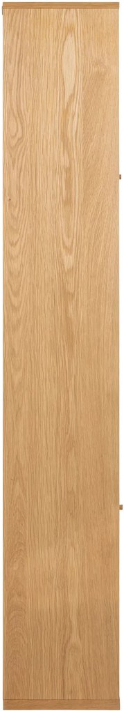 Knihovna Rangoon 90 cm dub přírodní olejovaný