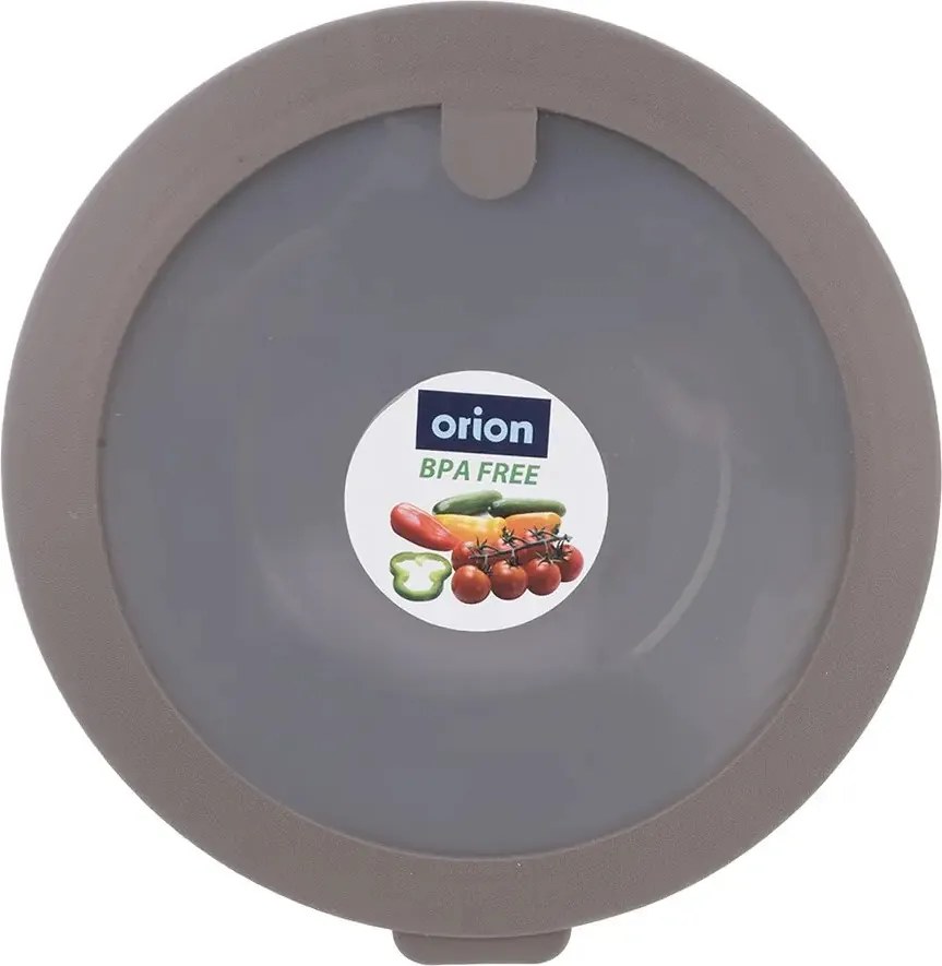 Orion Mísa / box s víkem DORA 2,6L, kulatá pr. 21 cm, sv. hnědá