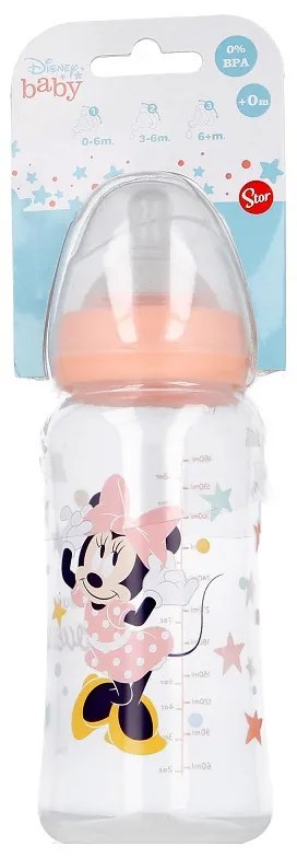 Kojenecká lahev s nastavitelným průtokem, 360ml, Stor, Minnie